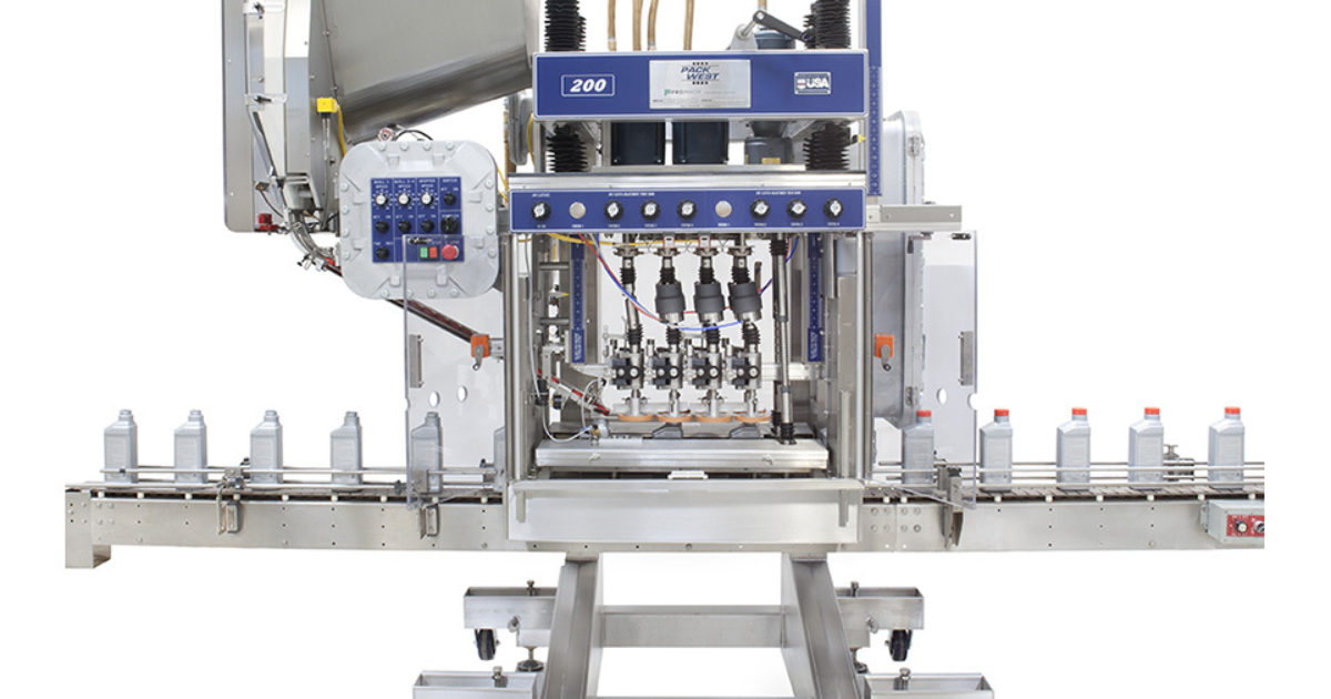 Screw-On Cappers - Inline Spindle Cappers & Retorquers | Screw Cappers ...